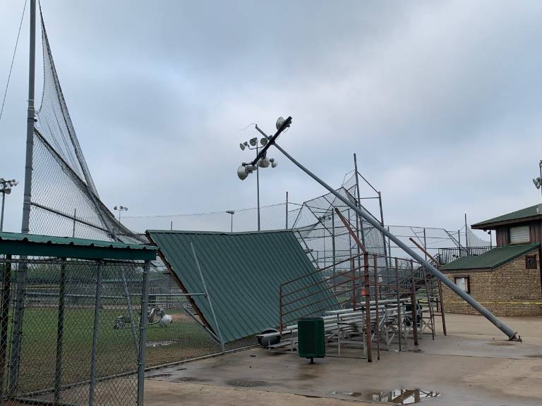 Belton’s Heritage Park Baseball Field Sustains Damage in Storm – Texas ...